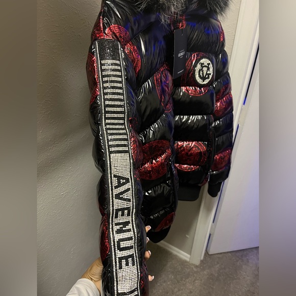 george v | Jackets & Coats | Avenue George V Paris Fur Neck Puffer ...